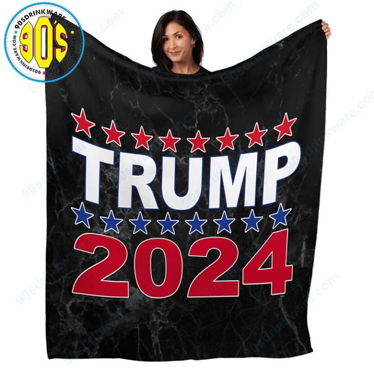 Cozy Trump 2024 Blanket for Supporters
