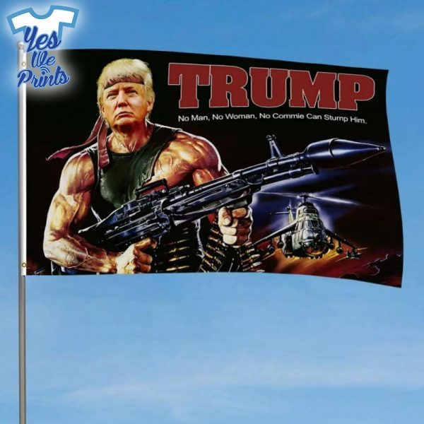 Patriotic Trump 2024 Tank Flags for Garden & Home