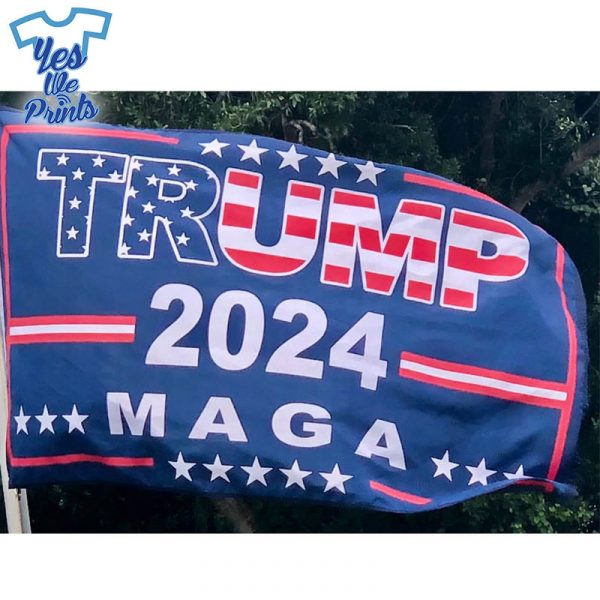 Trump Flag 2024 MAGA - Garden & House Decor for Trump Supporters